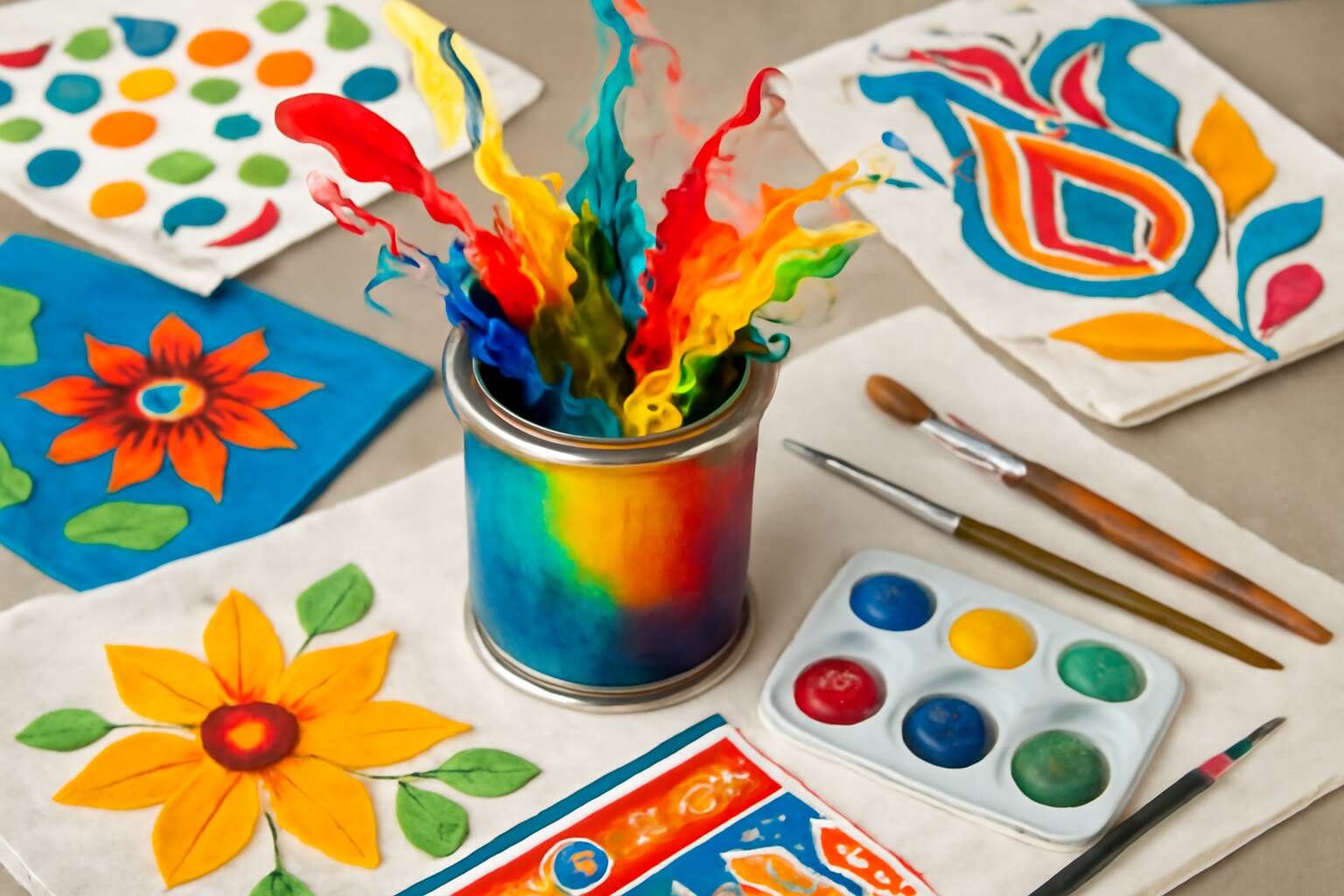 Creative Ideas for Using a Fabric Paint Can to Transform Your Textiles ...