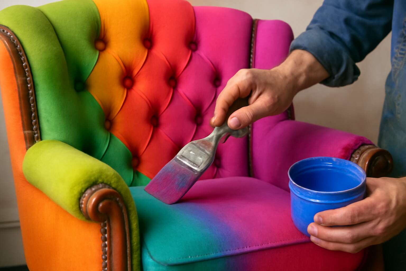Transform Your Furniture with Top-Quality Fabric Upholstery Paint UK ...